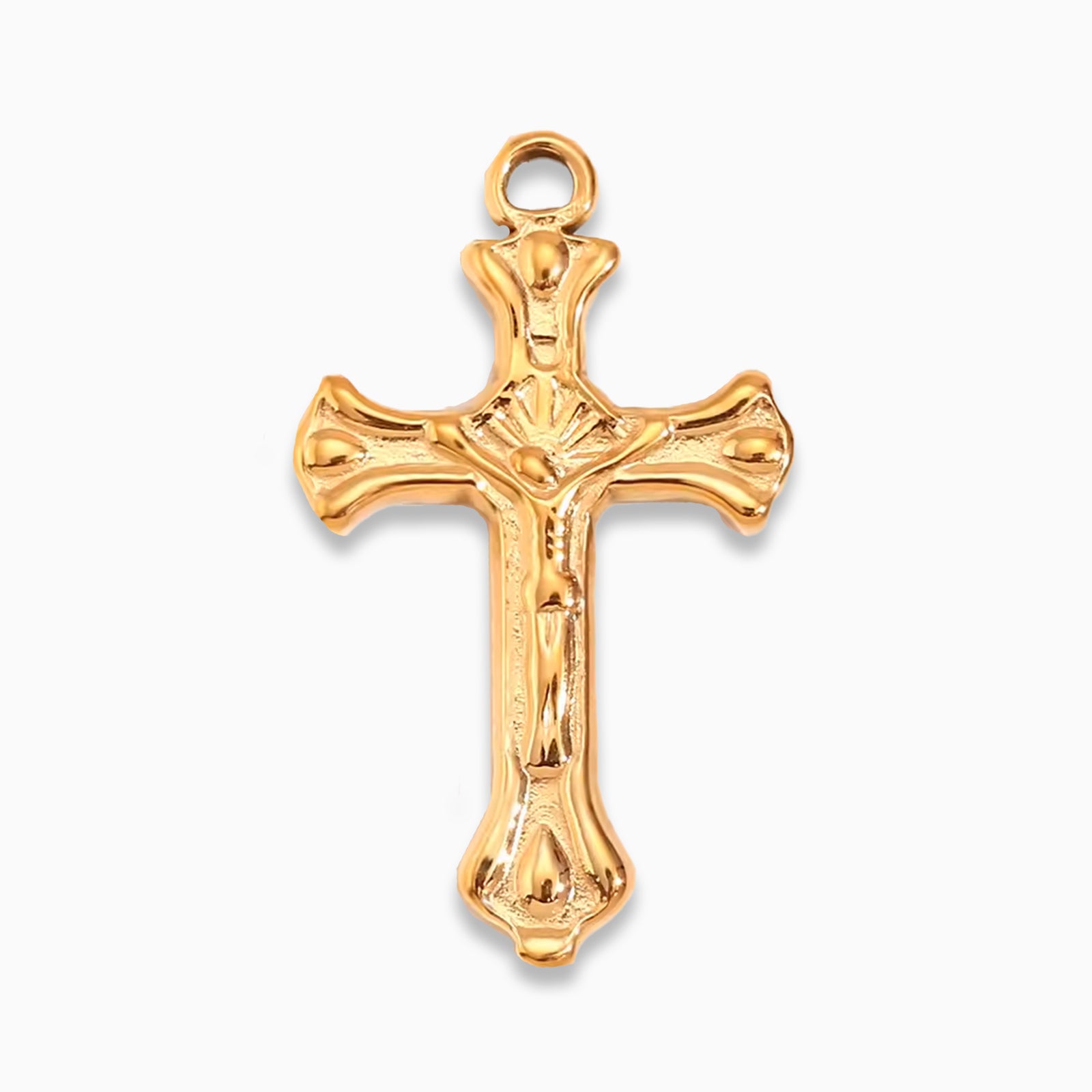Gold Cross Charm – Bikini Lab Bali